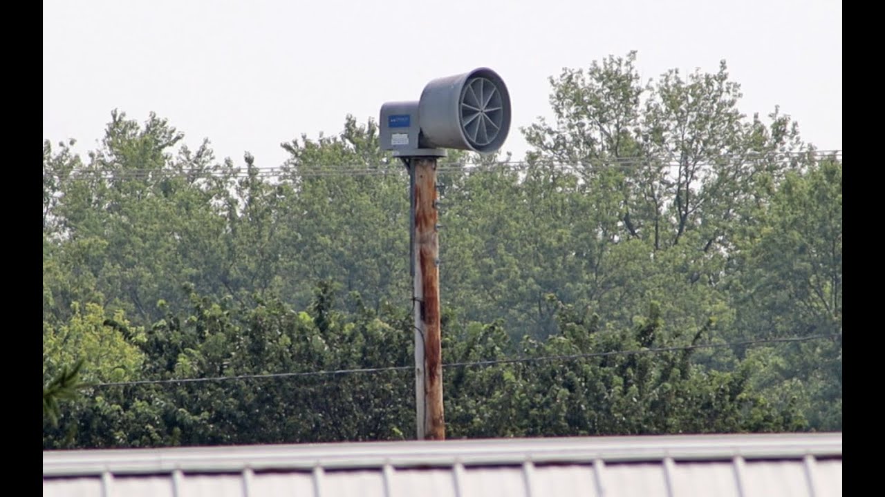 ASC RM-130 Siren Test, Rome, WI - YouTube