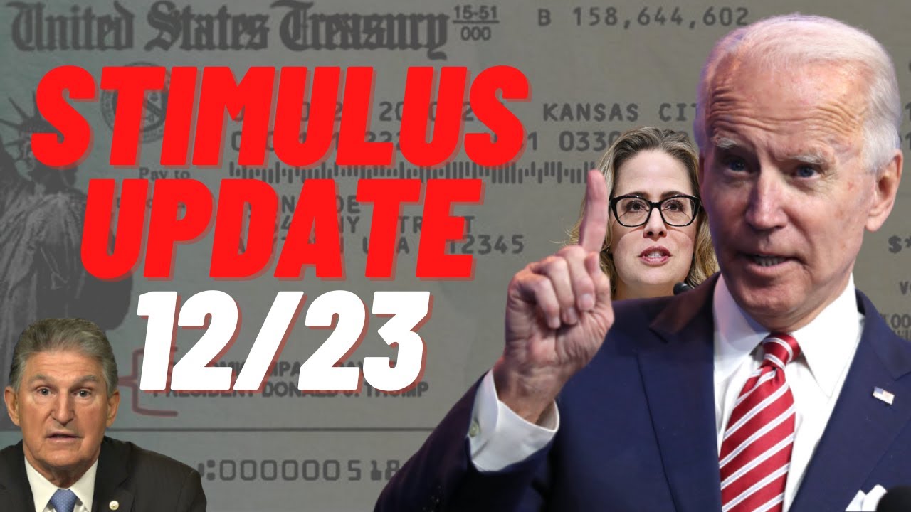 4TH STIMULUS PACKAGE UPDATE | DECEMBER 23 STIMULUS UPDATE (BUILD BACK ...