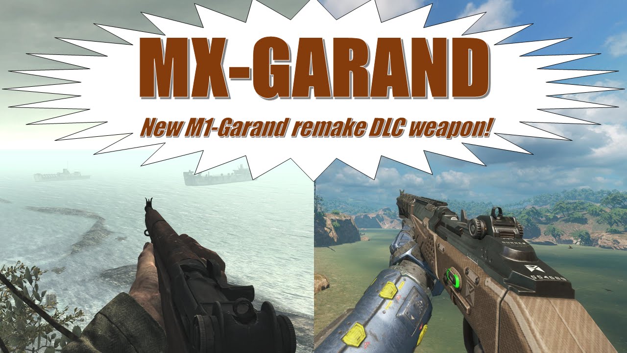 "MX GARAND" Gameplay (Black Ops 3 new weapon DLC!) - YouTube