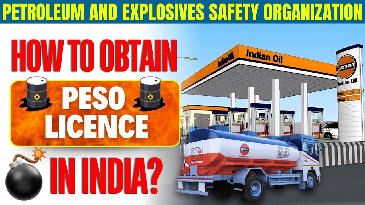 How to apply Petroleum and Explosive safety Organization (PESO) License ...