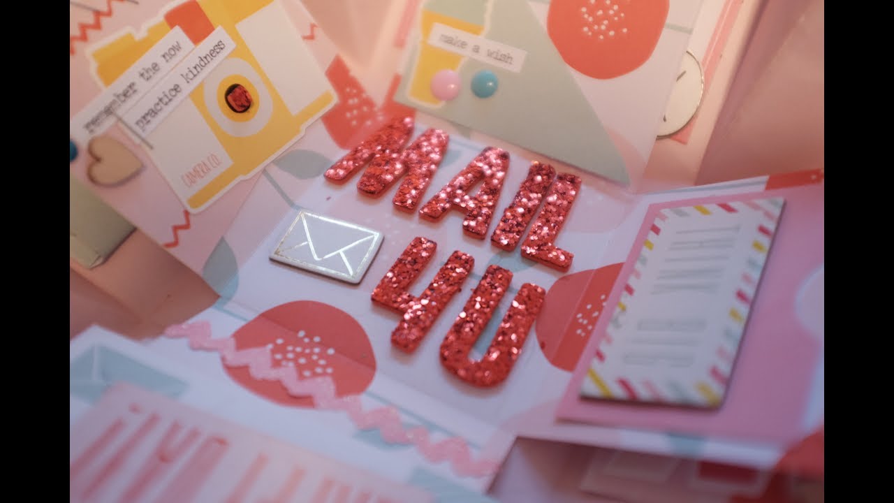 Exploding HAPPY MAIL Box /// Dear Lizzy - Fine & Dandy /// Snail Mail ...