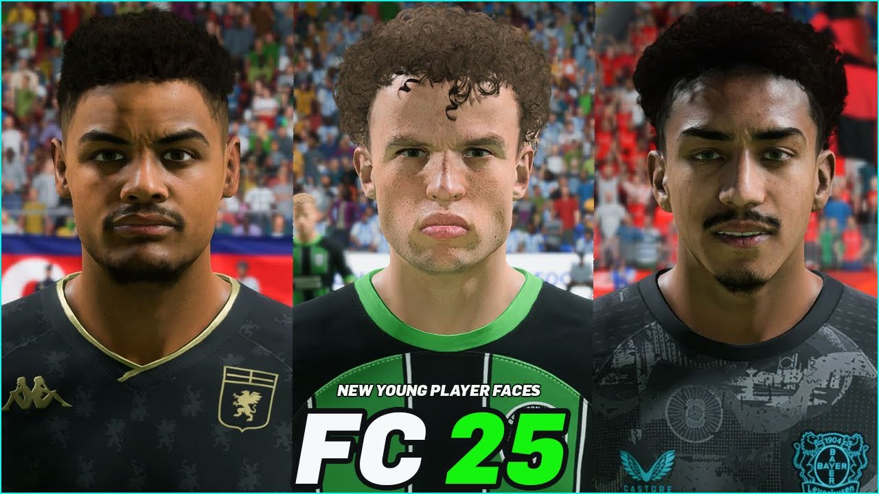 FC 25 | TITLE UPDATE 10 NEW YOUNG PLAYER FACES 80+ POTENTIAL - YouTube