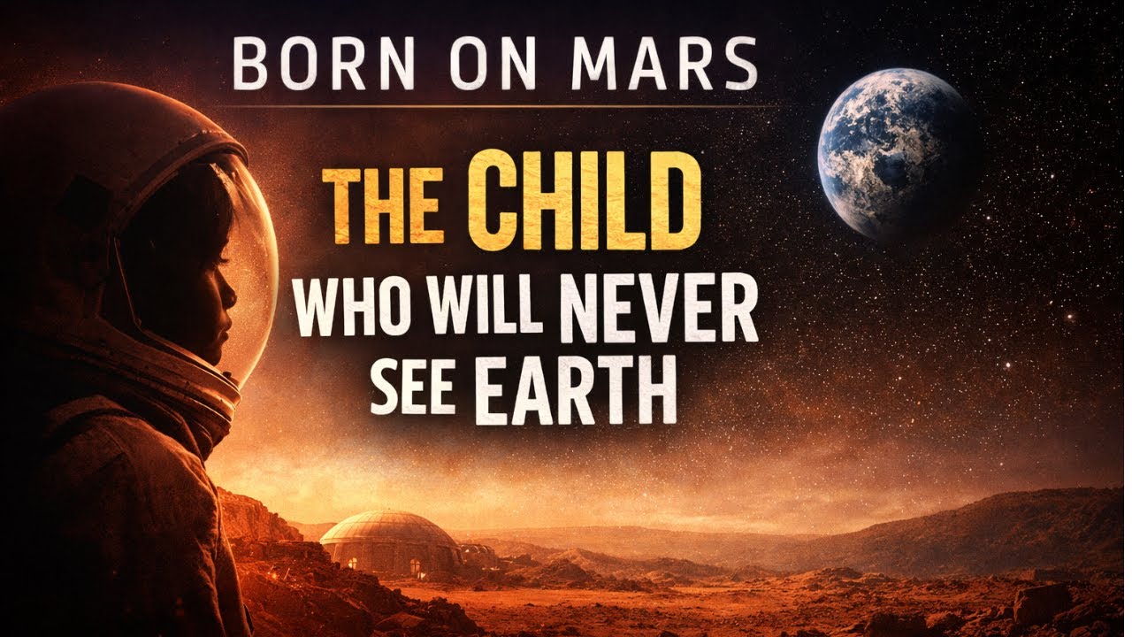 The First Child Born on Mars Will Never See Earth - YouTube