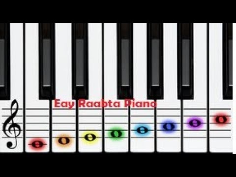 Raabta kehte he khuda Piano keyboard mobile - YouTube