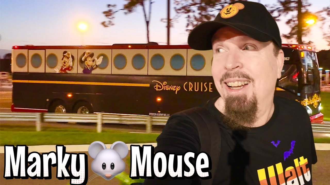 Daily Vlog October 8, 2025 Disney Cruise Line Transport Bus Station ...