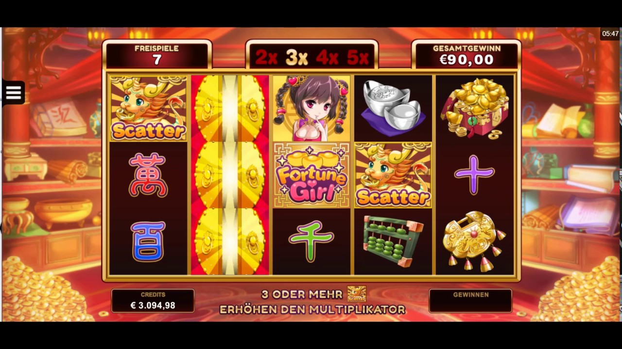 Microgaming Fortune Girl 15€ Freispiele - YouTube