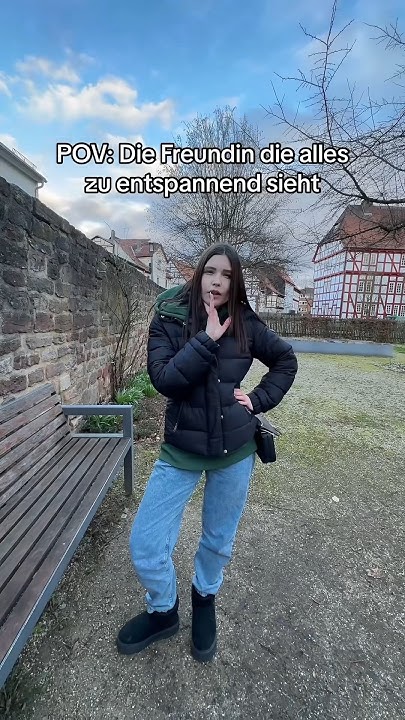 #pov : Die Freundin die alles viel zu entspannend sieht 😭 ️ #shorts #acting #patriciaherfort ...