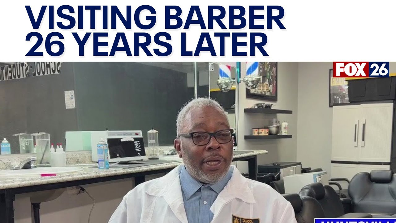 Houston barber credits FOX 26 with helping career 26 years after 1998 ...