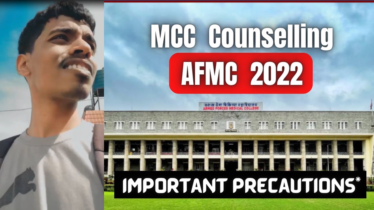 MCC NEET UG 2022 Counselling | How to Apply For AFMC 2022 - YouTube