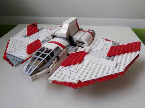 Lego Star Wars 7931 Jedi T-6 Shuttle - YouTube