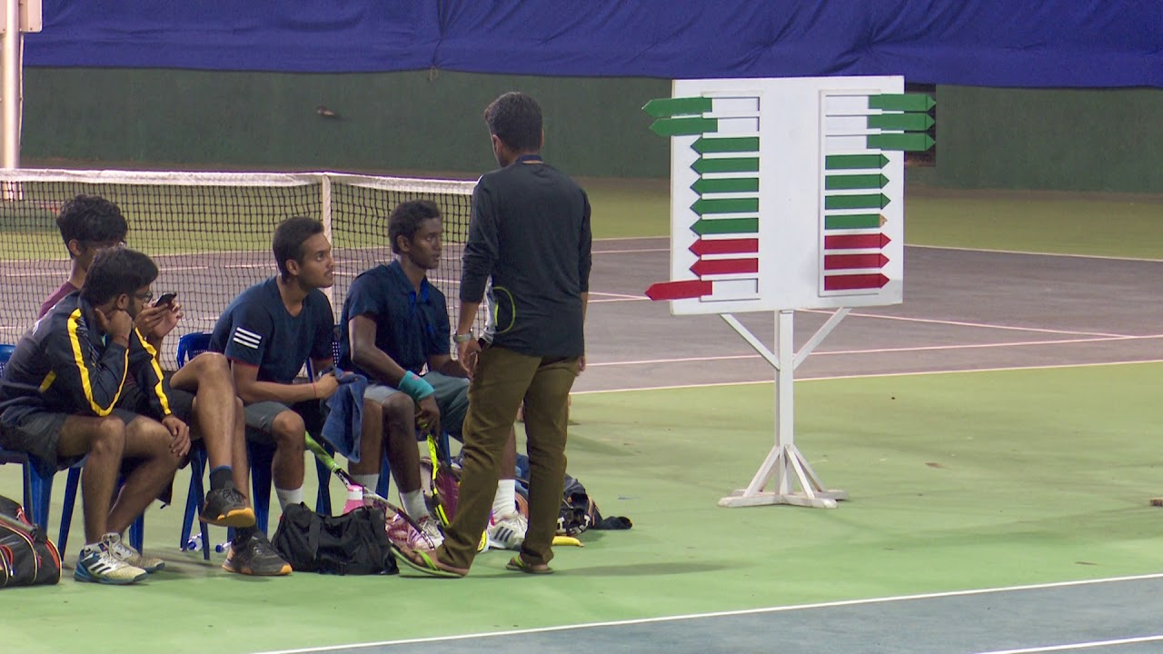 52nd Inter IIT Sports Meet TENNIS 20.12.17 PART 15 - YouTube