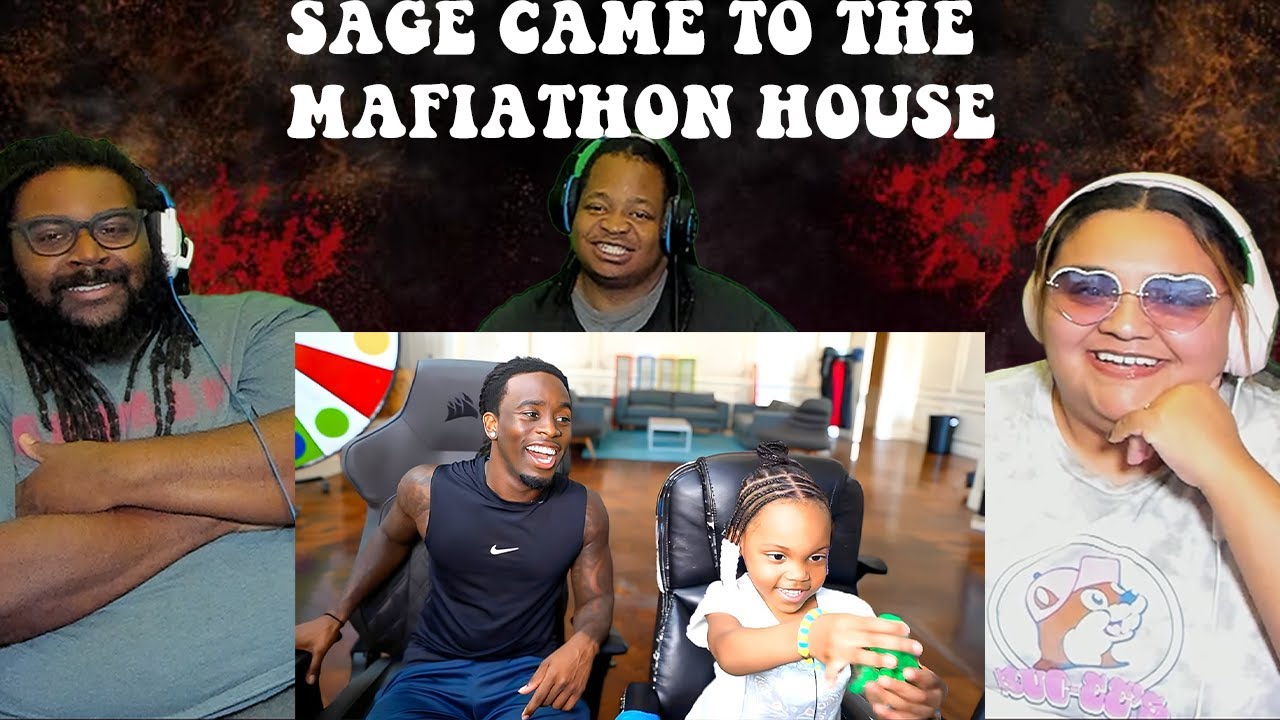 Sage Came To The Mafiathon House | REACTION - YouTube