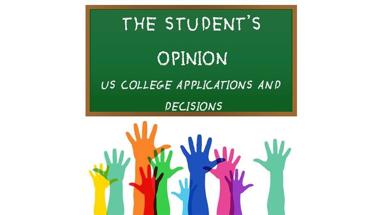 College Applications Explained | Interview - YouTube
