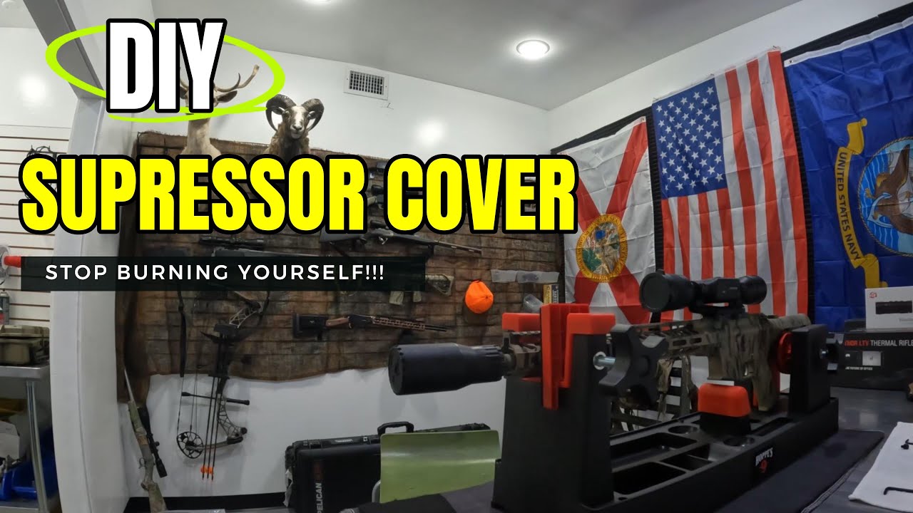 DIY Suppressor / Silencer Cover for your rifle or AR-15 - YouTube