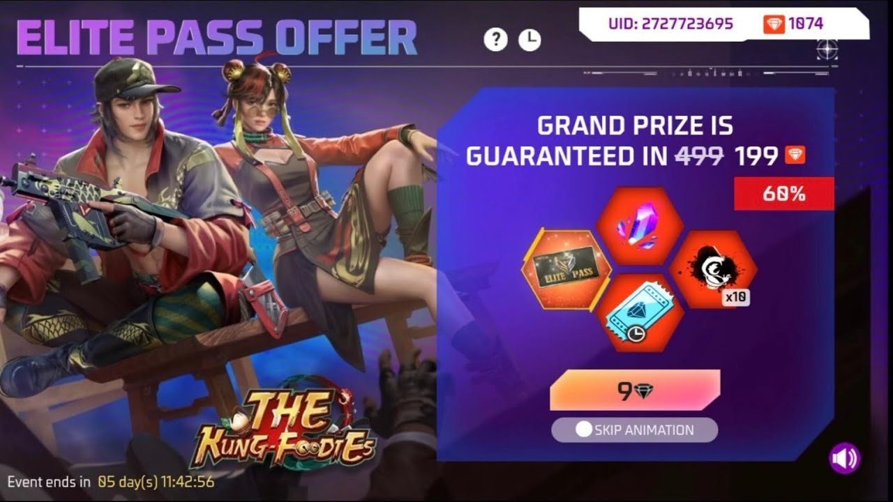 ELITE PASS DISCOUNT EVENT NEW SPIN - ELITE PASS OFFER 90 % OFF BUT 60 % ...