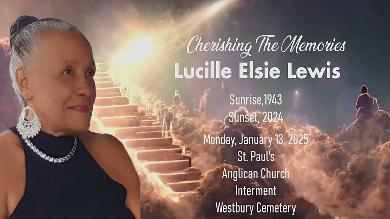 Lucille Elsie Lewis Funeral Highlights - YouTube