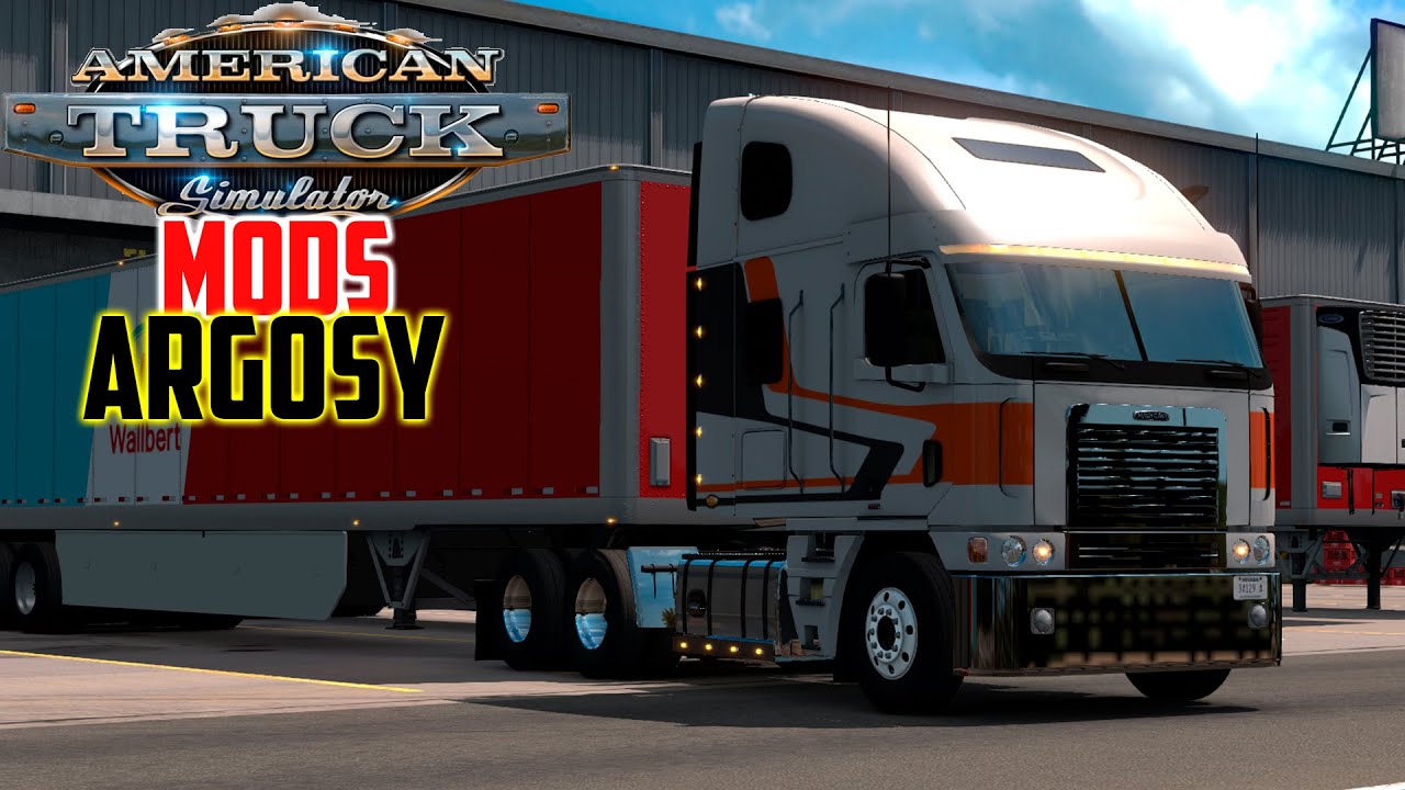 Freightliner Argosy | American Truck Simulator | 1.36 - 1.37 - YouTube