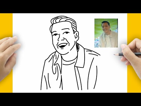 HOW TO DRAW MESUT OZIL FROM ARSENAL FC
