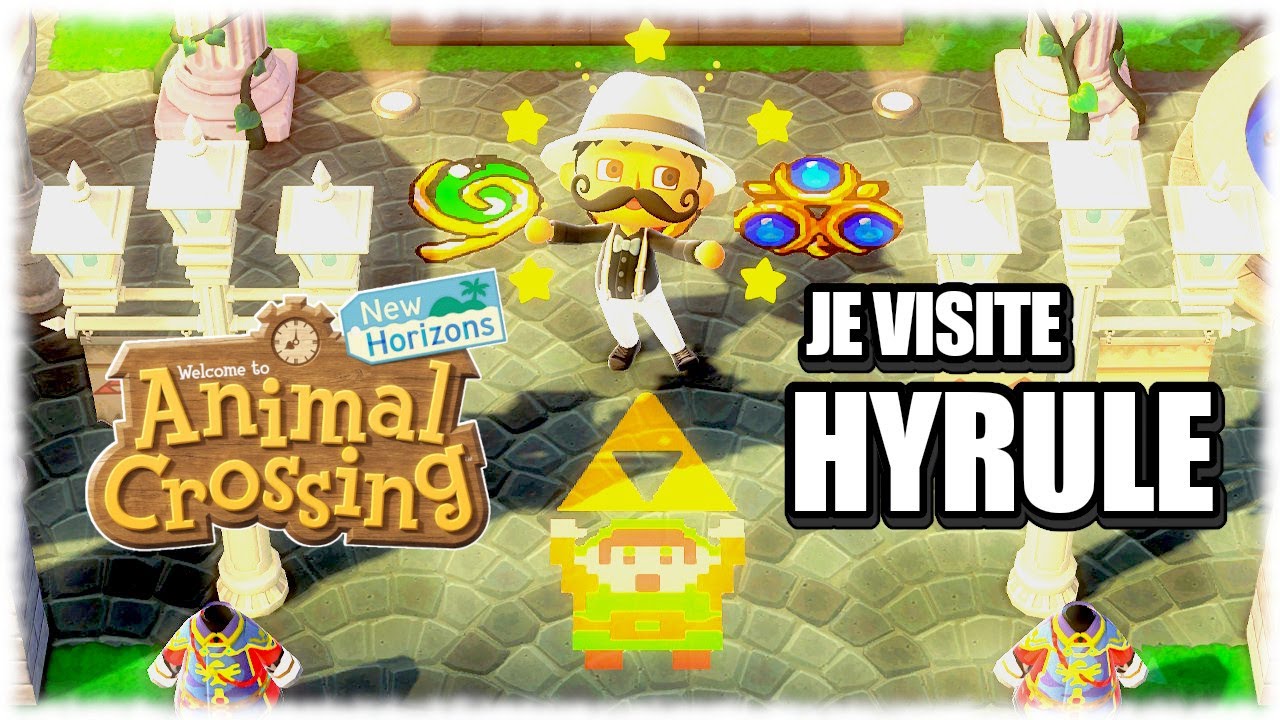JE VISITE HYRULE! | Visite Onirique | Animal Crossing New Horizons ...