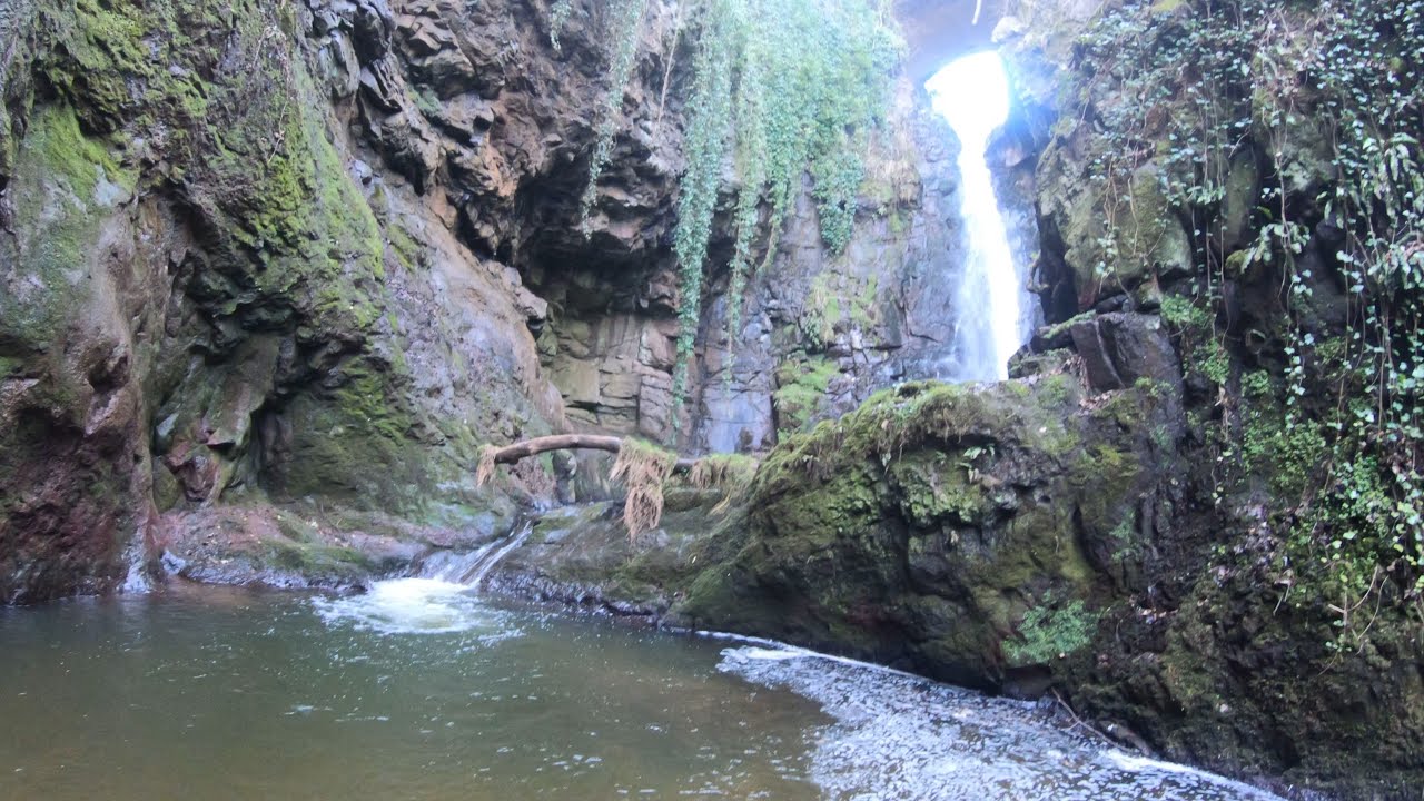 Exploring The Hidden Waterfall Of Den Finella - YouTube