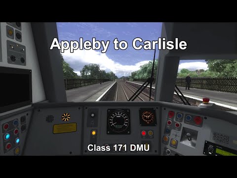 Cab ride Appleby to Carlisle on board AP Class 171 DMU