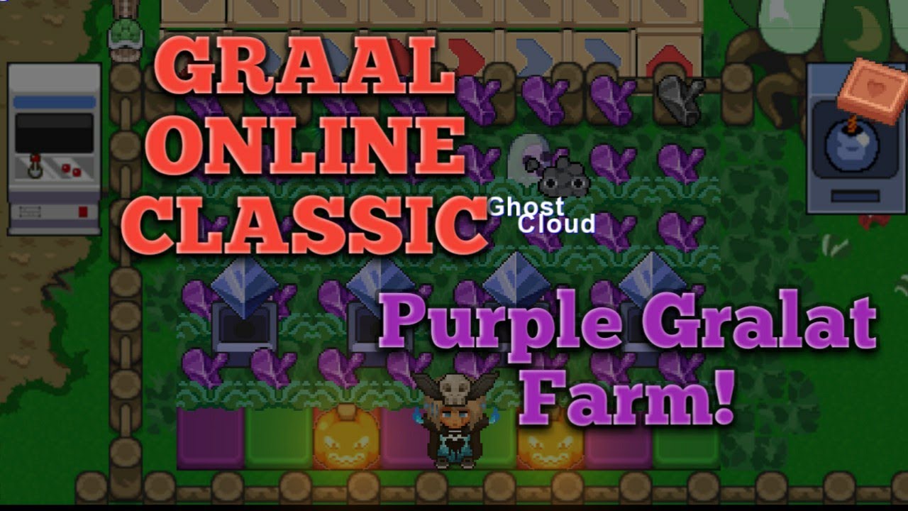 GRAAL ONLINE CLASSIC - FARMING CHALLENGE - 20k gralats in one day ...