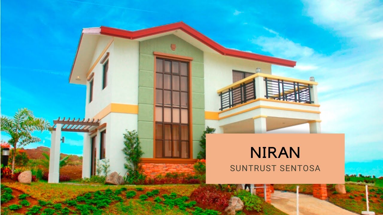 NIRAN House and lot model for sale! in Suntrust Sentosa Subdivision ...