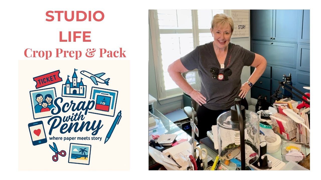 Studio Life | Packing for a Magical Scrapbooking Crop ️ | What I Bring ...