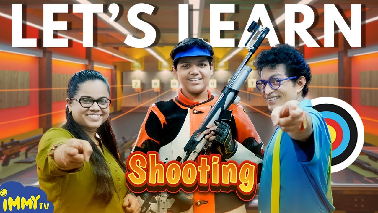 Immy Learns 10m Air Rifle Shooting – Fun Shooting Lessons for Kids with ...