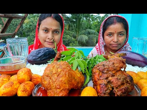 Neem begun, chicken thai curry, egg curry & rice challenging video... Which punishment🤮#asmr