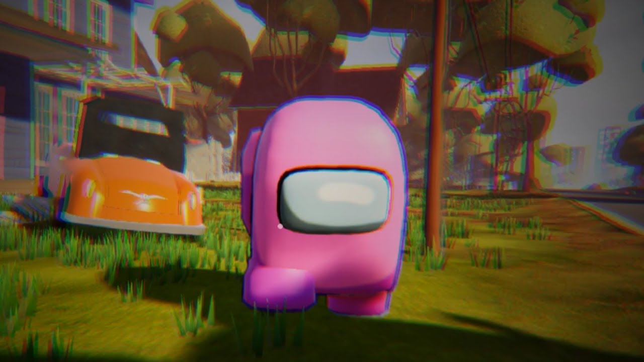 AMONG US PINK NEIGHBOR MOD - Hello Neighbor Among Us Mod - YouTube