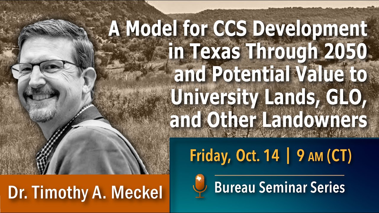A model for CCS development in Texas through 2050 and potential value ...