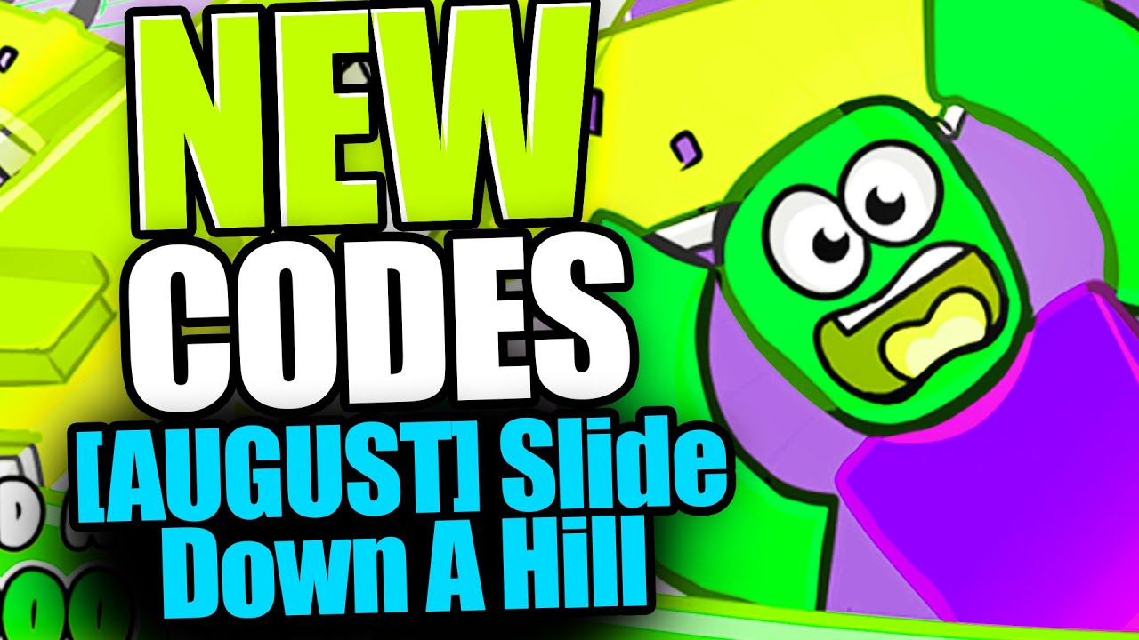 Slide Down A Hill CODES - ROBLOX AUGUST 2023 - YouTube
