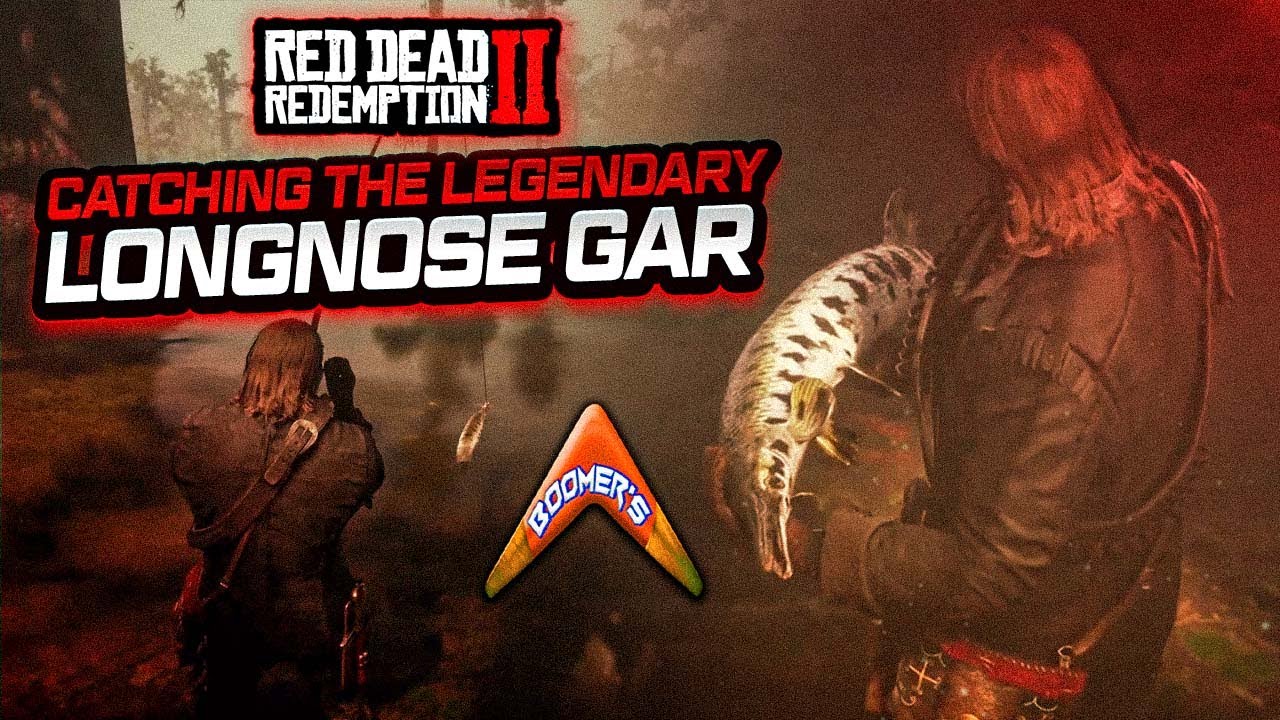 RDR2 - Catching the Legendary Longnose Gar - YouTube