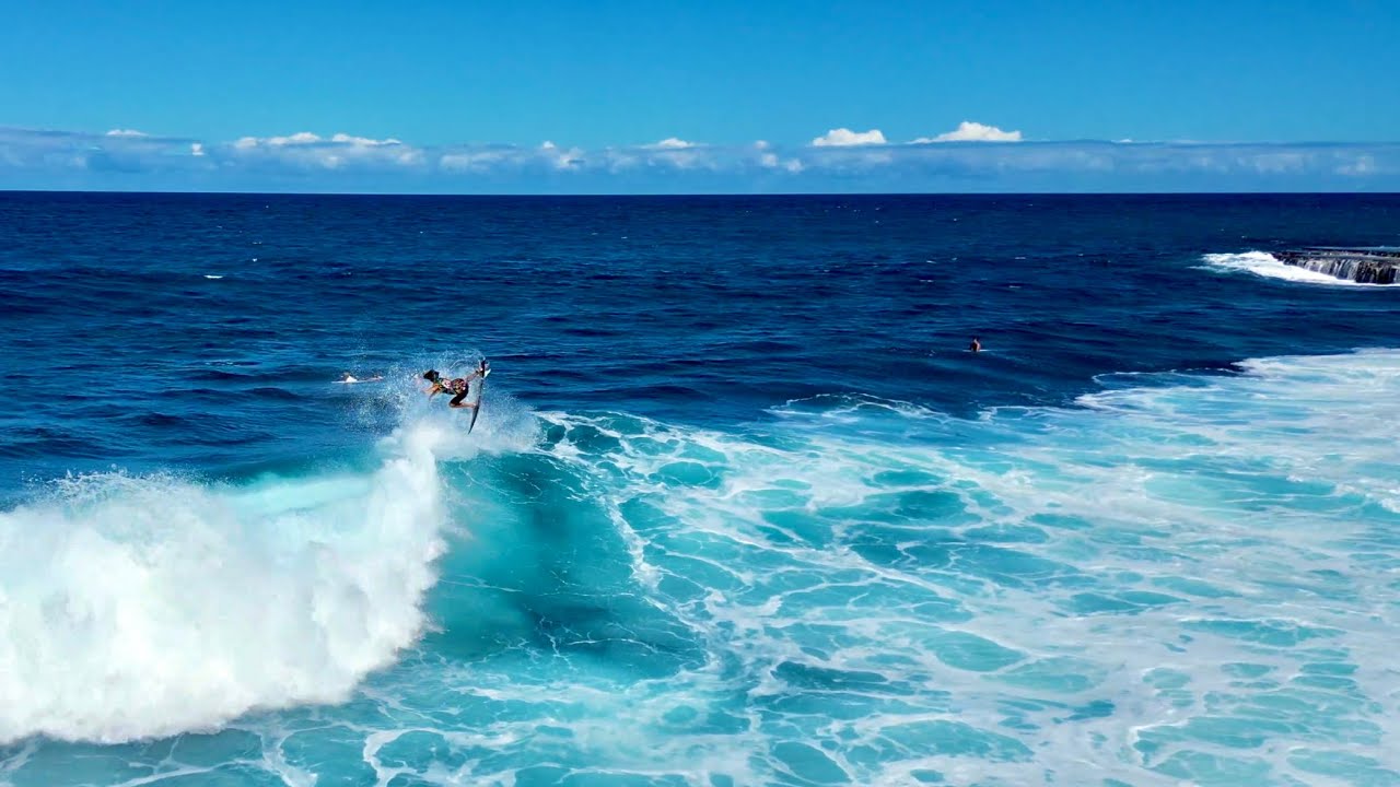 Middles Surfing, Puerto Rico (11/26/23) - YouTube