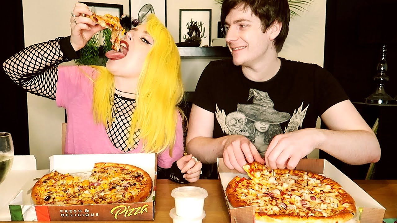 A Chatty Pizza Mukbang! 🍕// Life After Lockdown, Weight-loss & Cancel ...