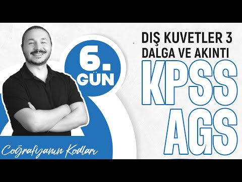 KPSS - AGS COĞRAFYA 2026 | Türkiye'de Dış kuvvetler 3 Kıyı tipleri | Kodlamalarla ve Haritalarla
