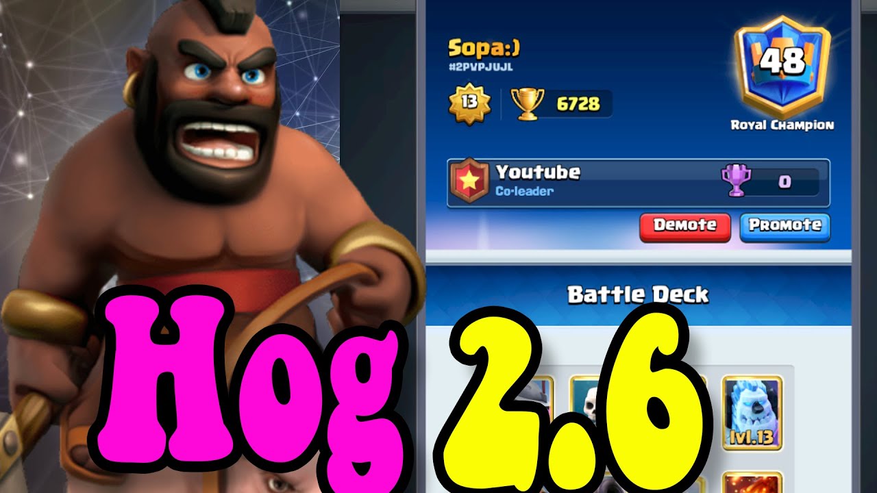 Hog Cycle 2.6 Insane Gameplays 👈How To Play Like YersonCz - Clash ...