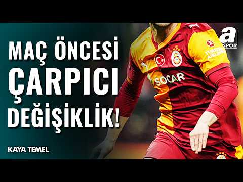Galatasaray'da Derbi Öncesi ÇARPICI DEĞİŞİKLİK! Okan Buruk'un Yeni Galibiyet Planı Ne?