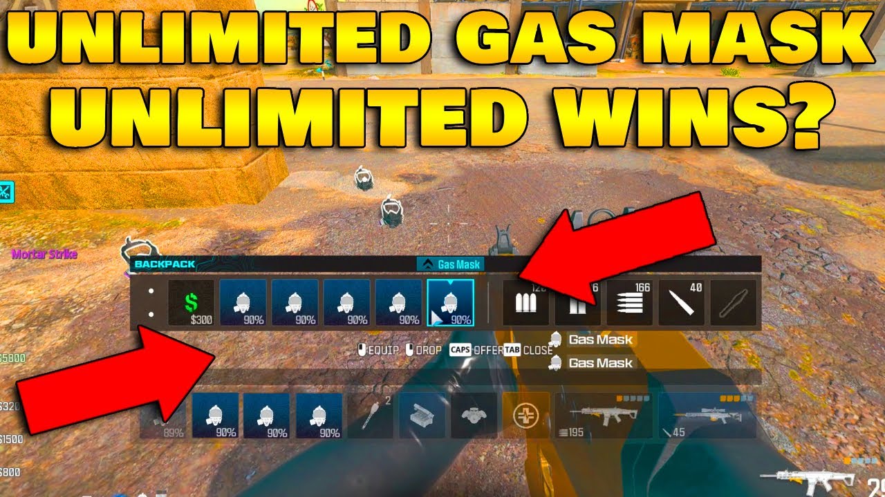 *NEW* UNLIMITED GAS MASK GLITCH IN WARZONE 3 MW3 SEASON 1 MWZ/MW3 ...