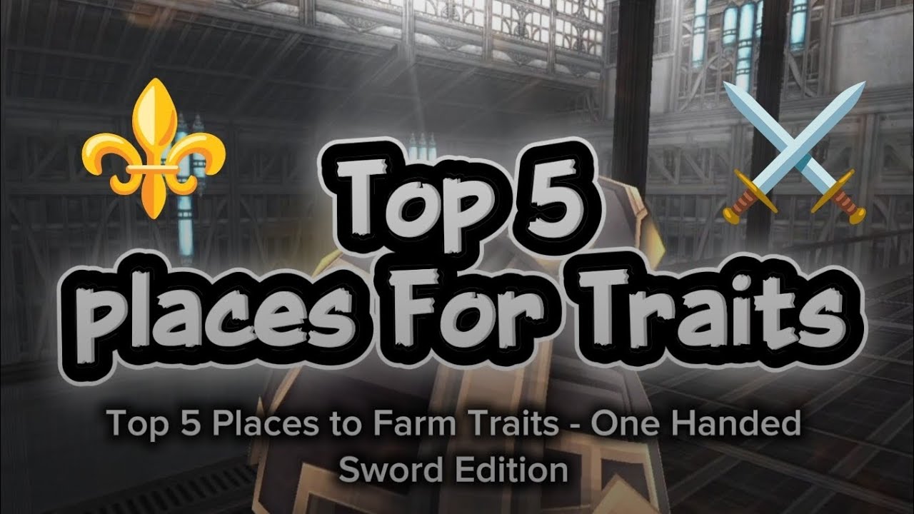 Top 5 BEST One Handed Sword Trait Farming Spot in Toram Online (2025 ...