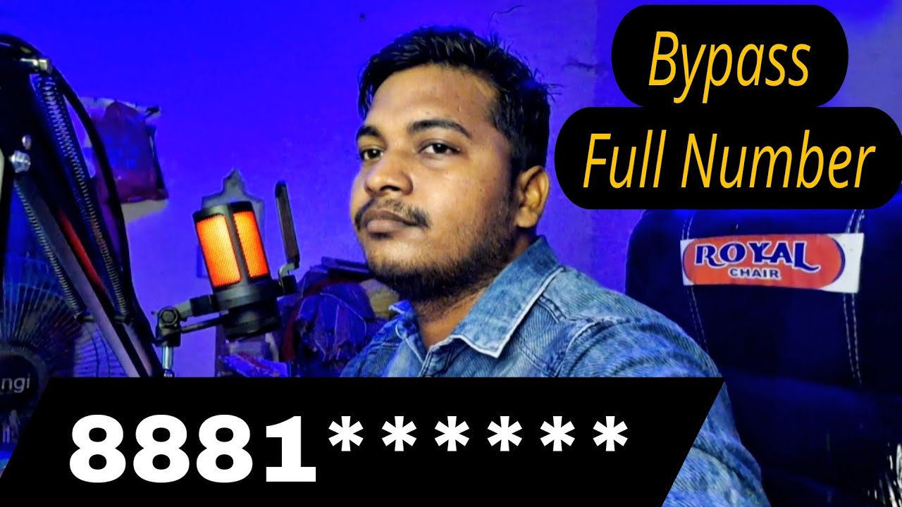 8881****** Number Bypass And Find Hidden Number - YouTube