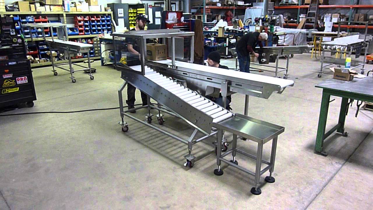 Food Processing Reject Station - YouTube