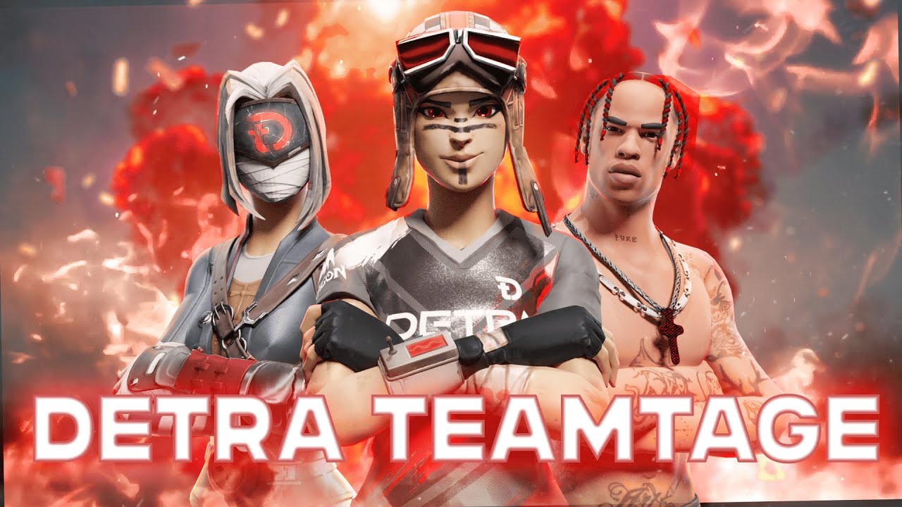 DETRA'S FIRST TEAMTAGE! (by the best editors in the comm) - YouTube