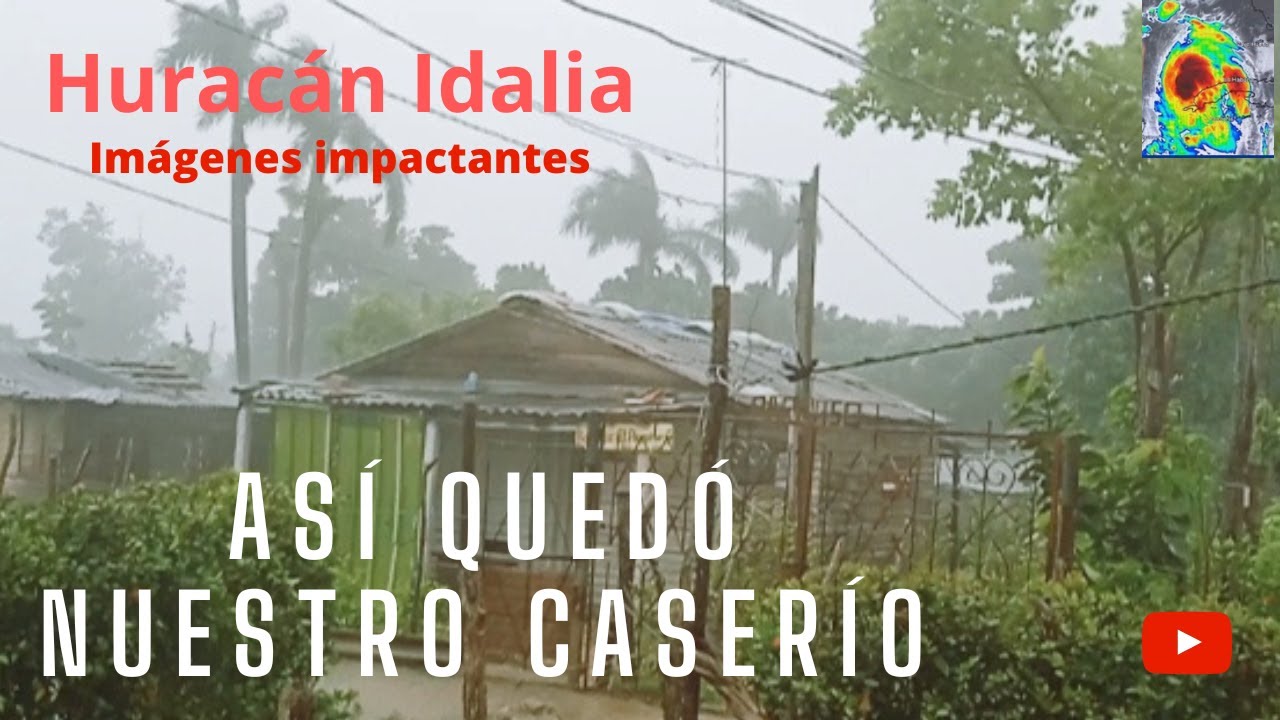 IMÁGENES QUE IMPACTAN del paso del HURACÁN IDALIA por nuestro caserío ...