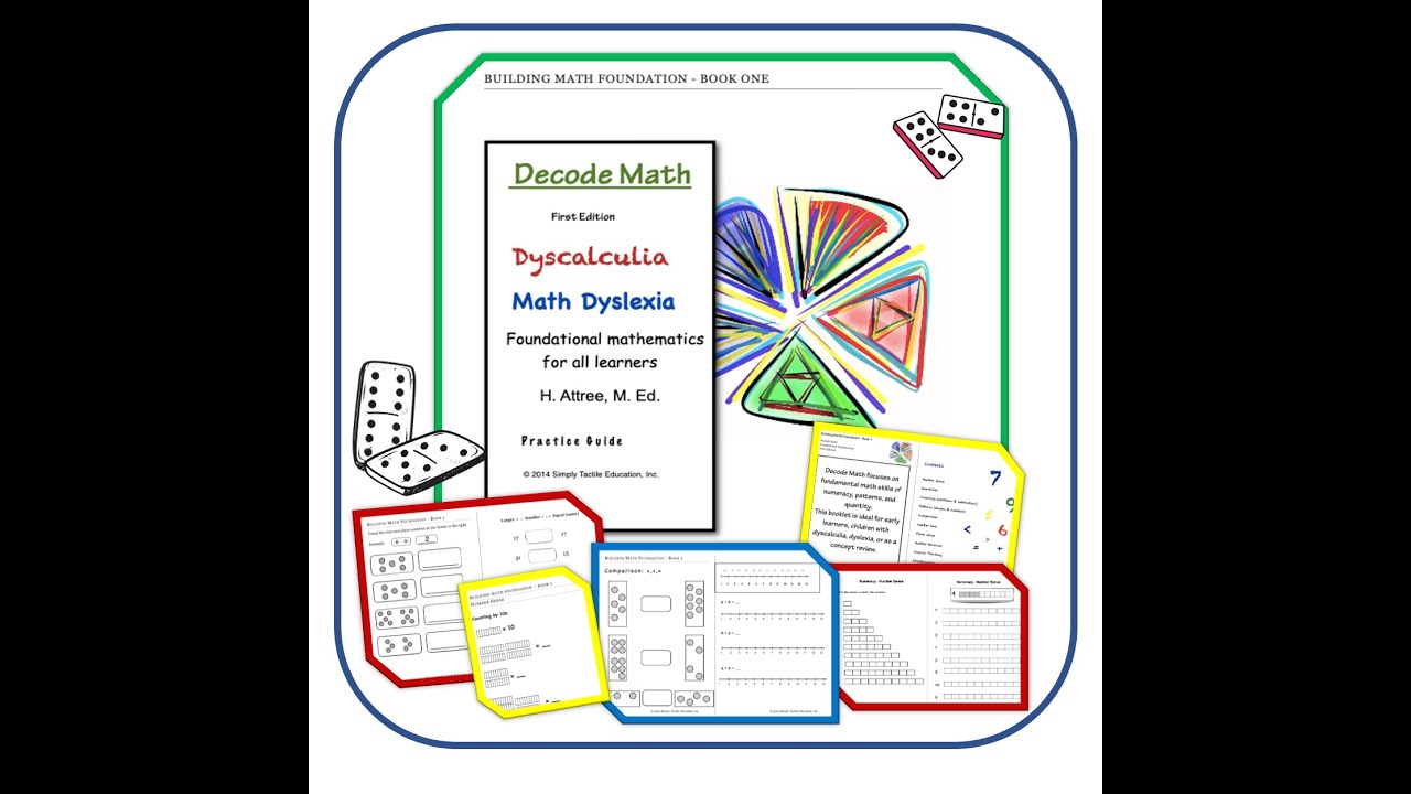 Dyscalculia and Math Dyslexia Workbook and Boom Cards™ Game - YouTube