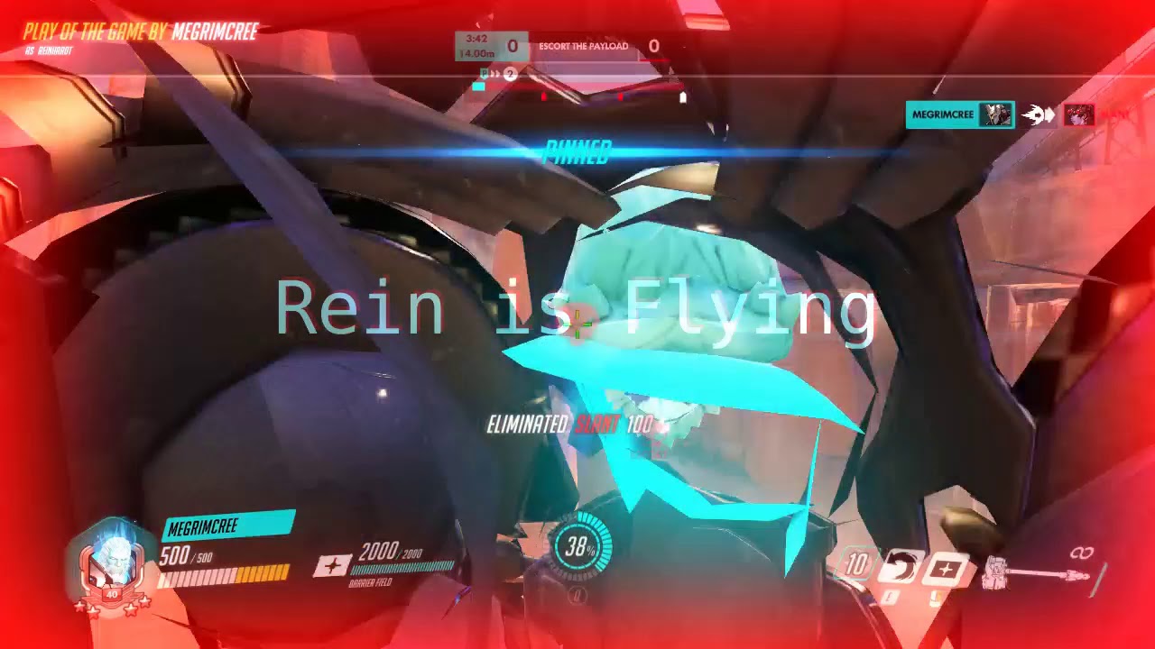 How does Rein Flank and Fly? | Overwatch | Route 66 - YouTube