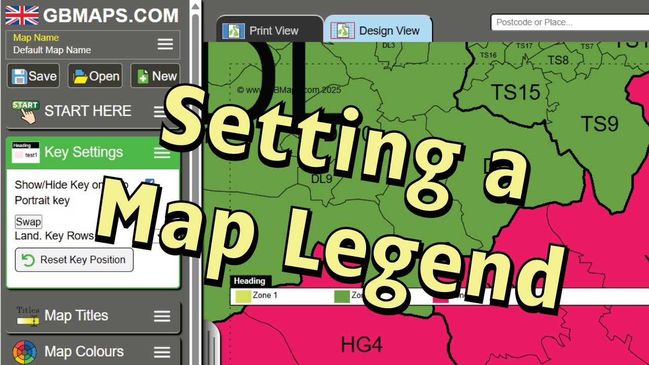 Managing Map Legends and Keys | Easy Customisation Tutorial - YouTube