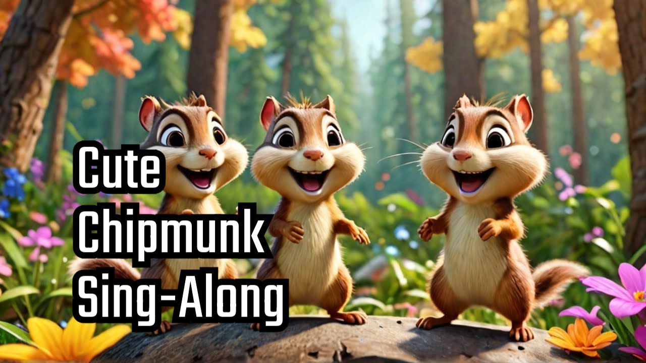 Chipmunks Sing "I Can't Find It" | Fun and Cute Chipmunk Version! - YouTube
