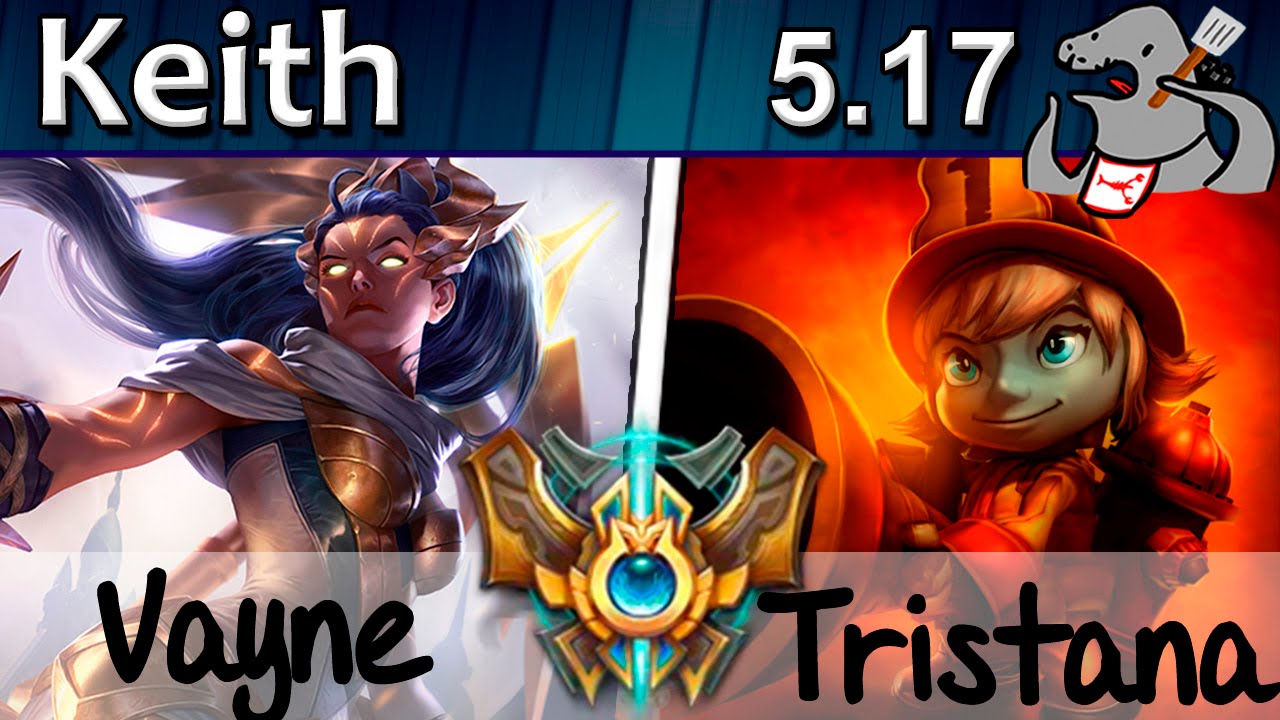 Keith - Vayne/Thresh vs Tristana/Morgana - ADC - Challenger S5 | 344 ...